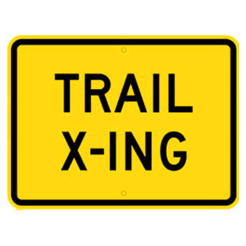 Trail X-ing Sign – 10KCRTV